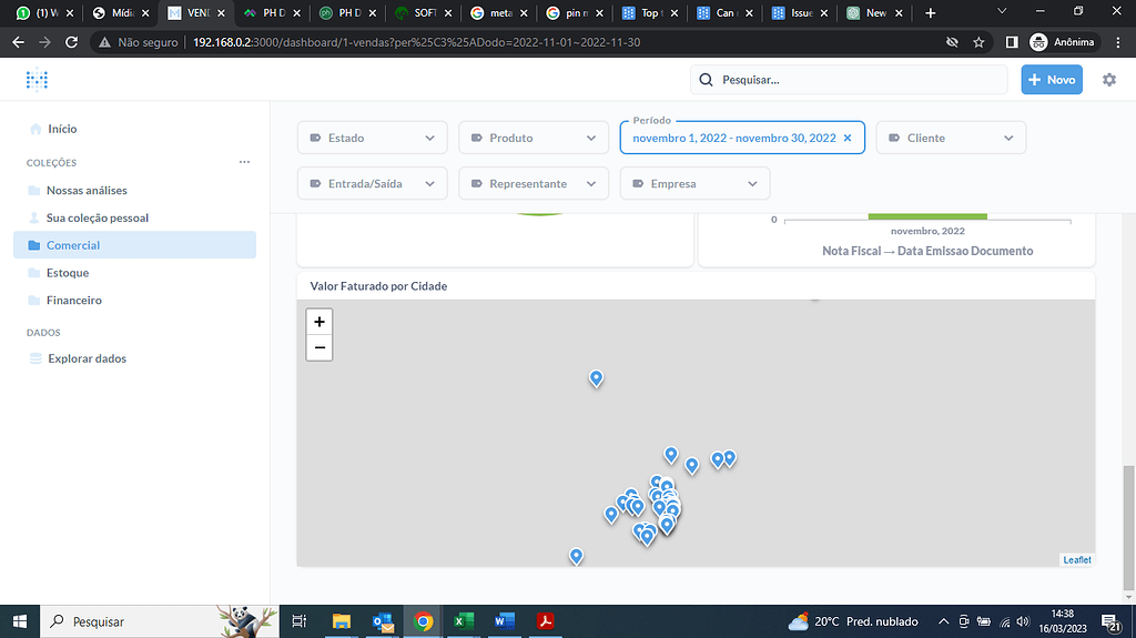 Pin Map with grey background instead of the map - Get Help - Metabase Discussion