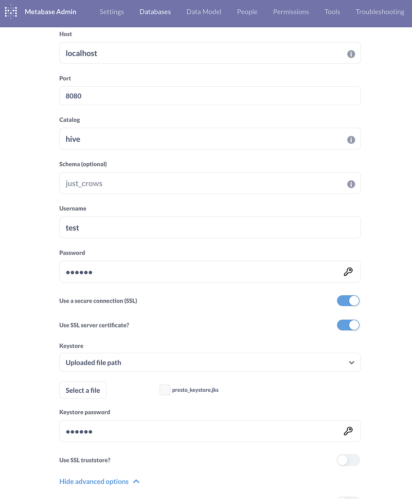 Connecting to Prestodb - Get Help - Metabase Discussion