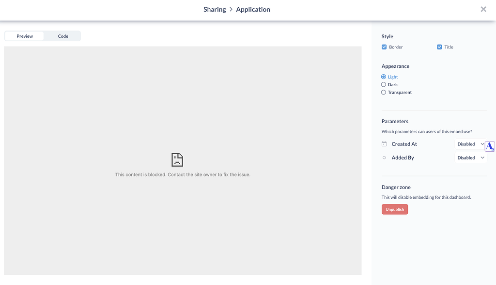 Emding preview showing error - Get Help - Metabase Discussion