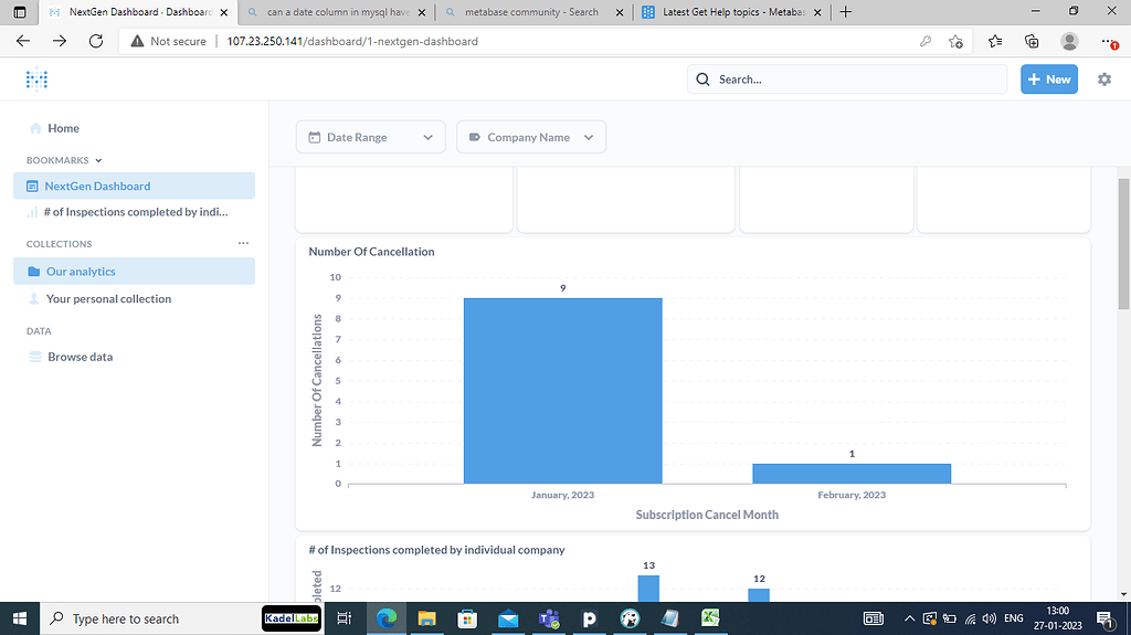 Date filter issue with custom destination - Get Help - Metabase Discussion