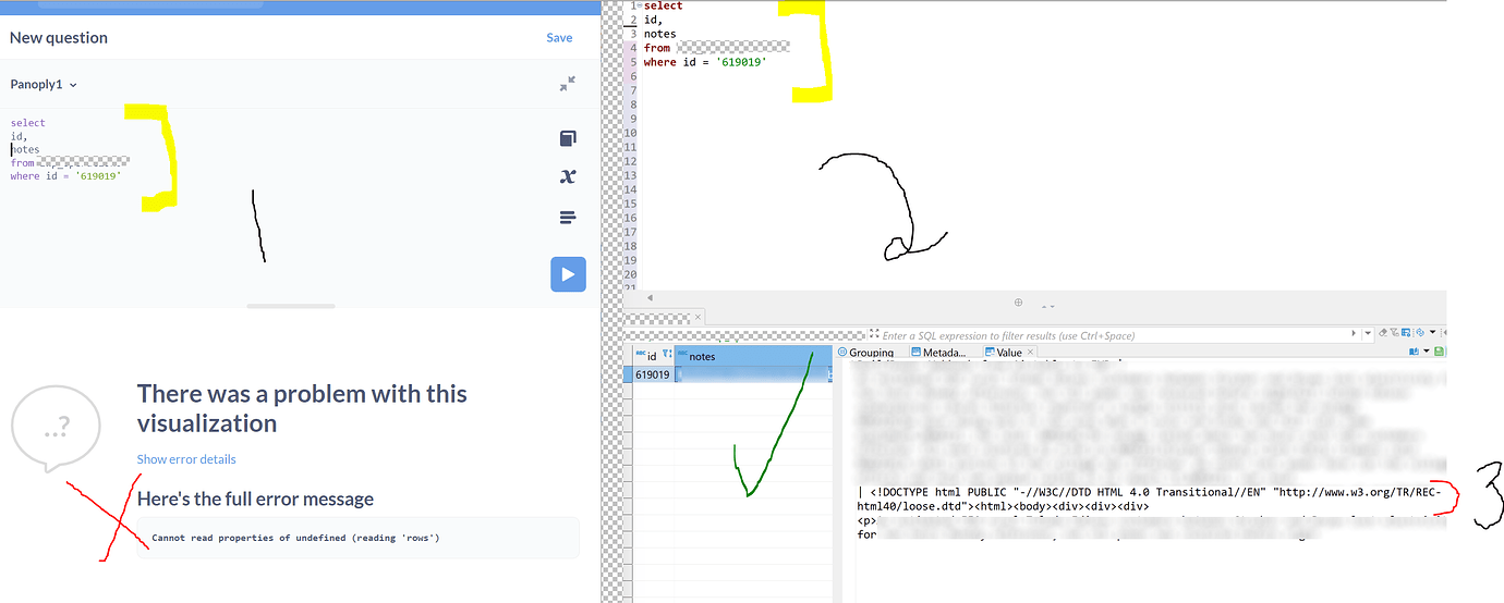 Cannot Read Properties Of Undefined Reading Rows Metabase Discussion