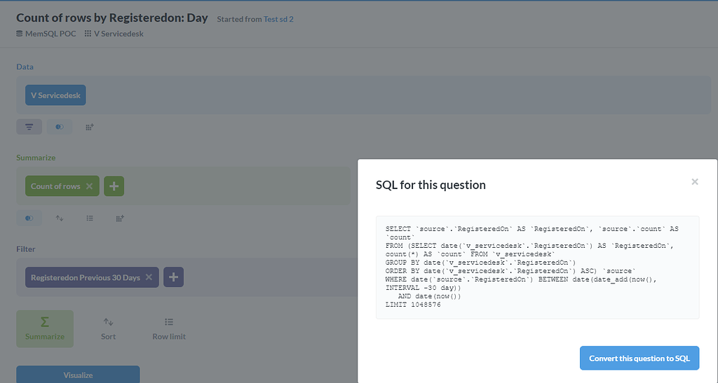 Dashboard filters on views - Bug reports - Metabase Discussion
