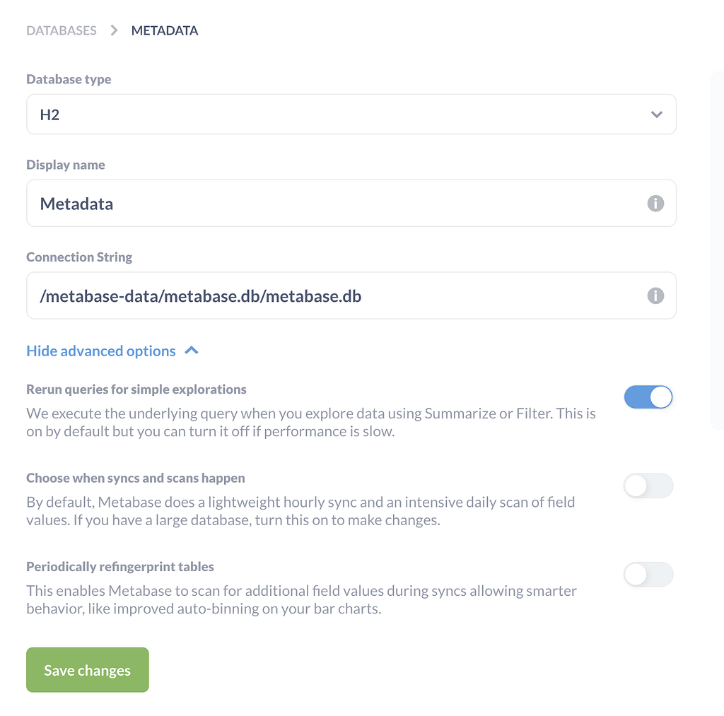 In Metabase own database cannot create SQL Query - Metabase Discussion In Metabase own database cannot create SQL Query - Metabase Discussion
