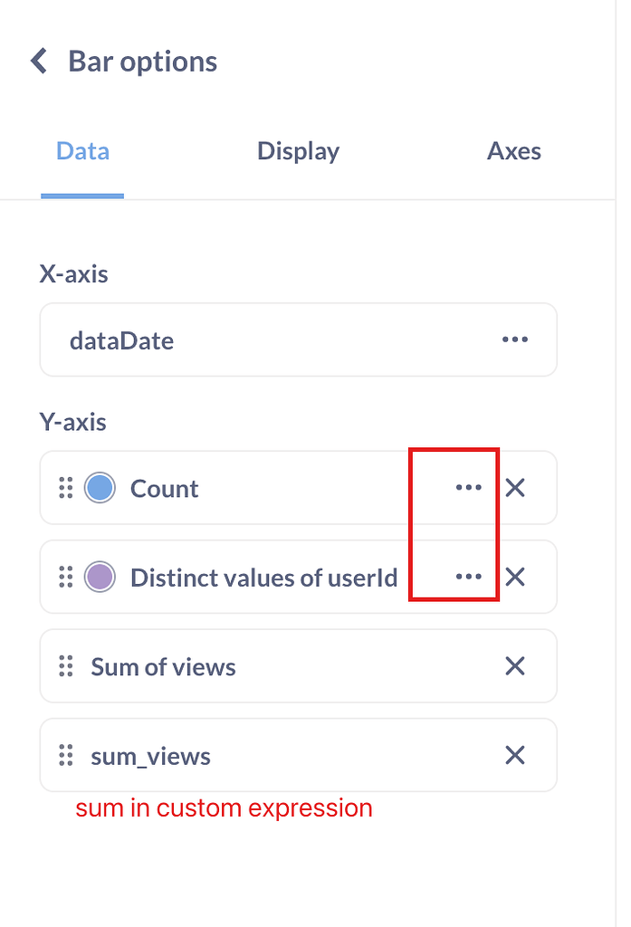 Couldn't set formatting and style in Bar options - Bug reports - Metabase Discussion