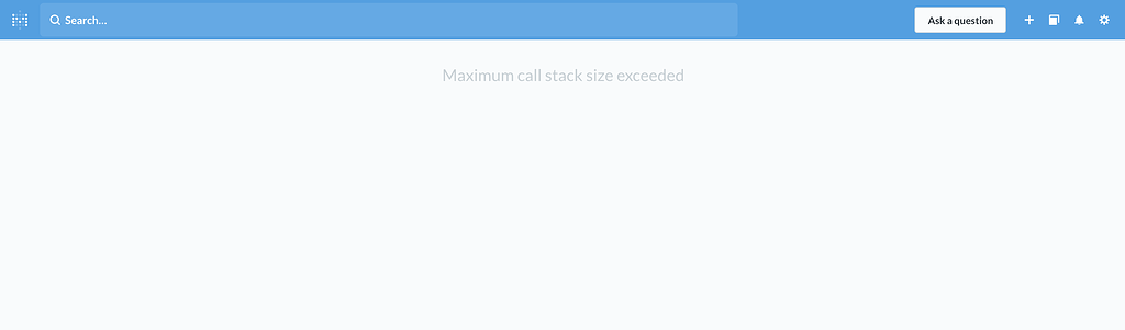 Getting `Maximum call stack size exceeded` while refreshing a dashboard - Get Help - Metabase ...