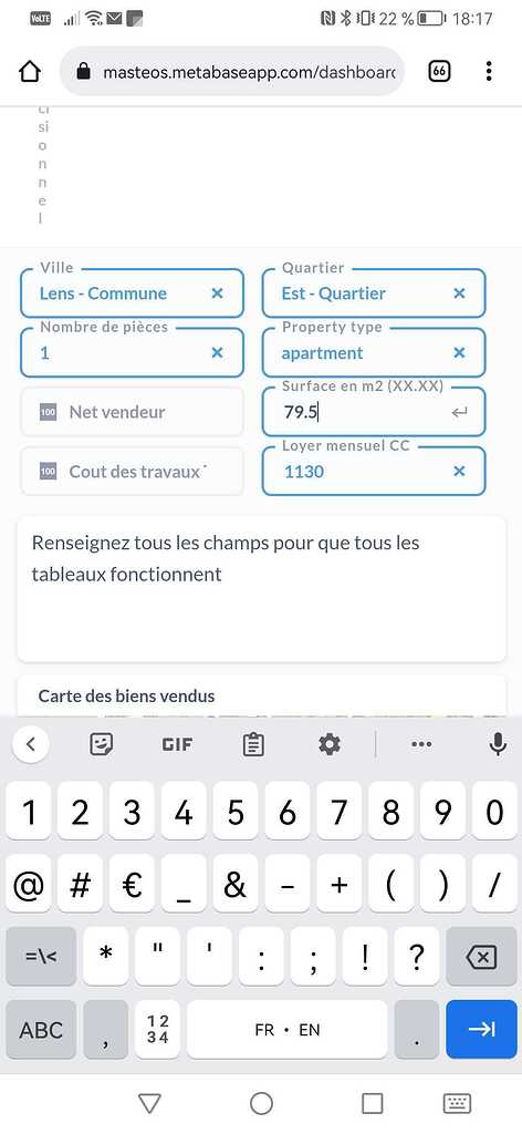 Filter and mobile issue? - Bug reports - Metabase Discussion