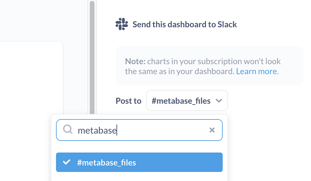 Slack integration not finding a proper channel - Get Help - Metabase Discussion
