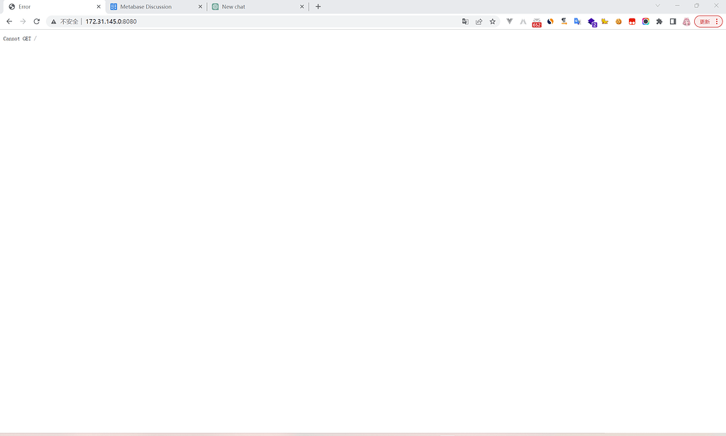 Run Metabase On Wsl Successfully But The Page Show Cannot Get Metabase Discussion