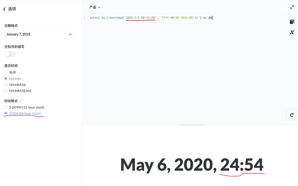 Wrong time format in 24-hour clock - Bug reports - Metabase Discussion