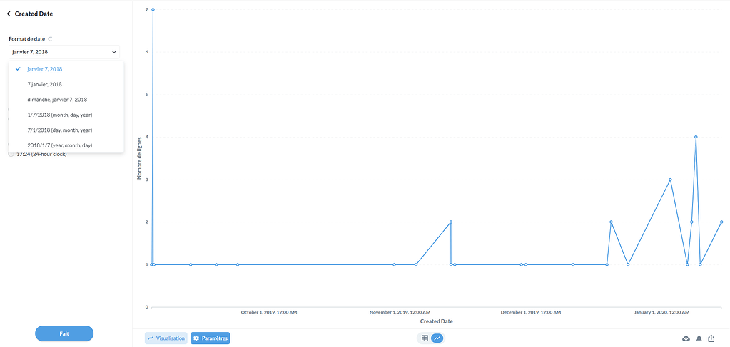 Line chart only displays english date format on x axis - Bug reports - Metabase Discussion