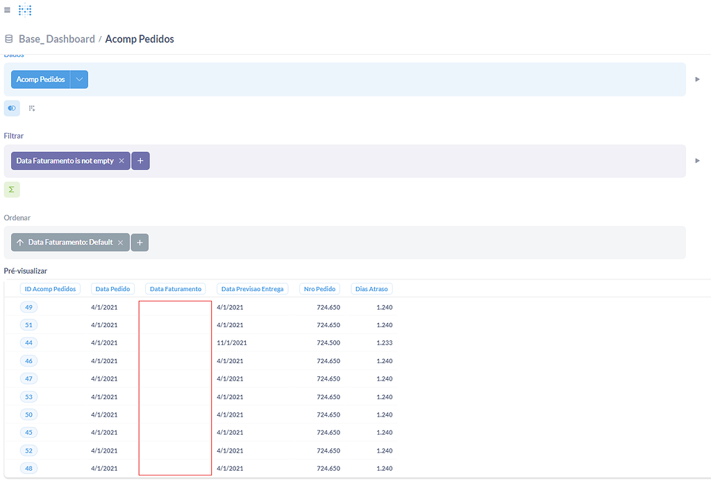Empty date field not recognized - Bug reports - Metabase Discussion