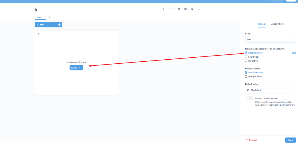 Text column filter doesnt work - Get Help - Metabase Discussion