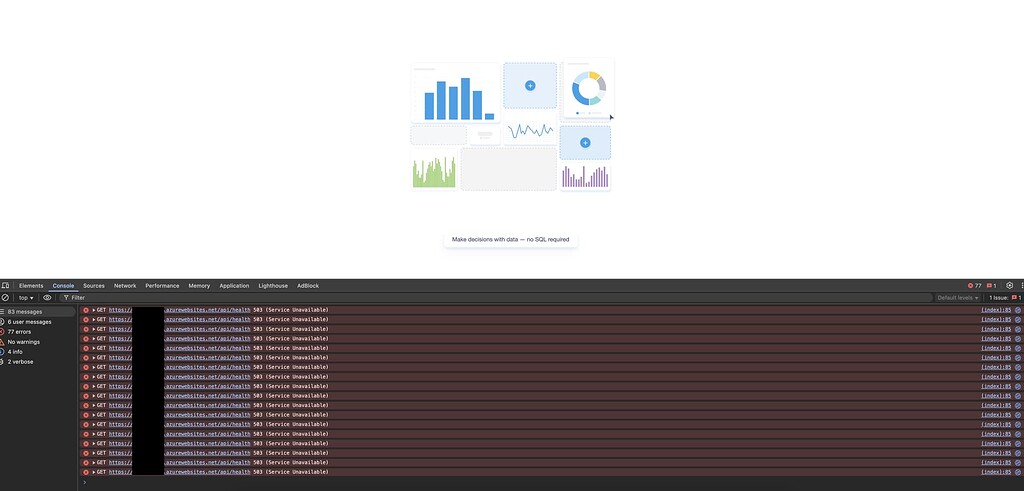 Unable to Complete Metabase Setup on Azure - Get Help - Metabase Discussion