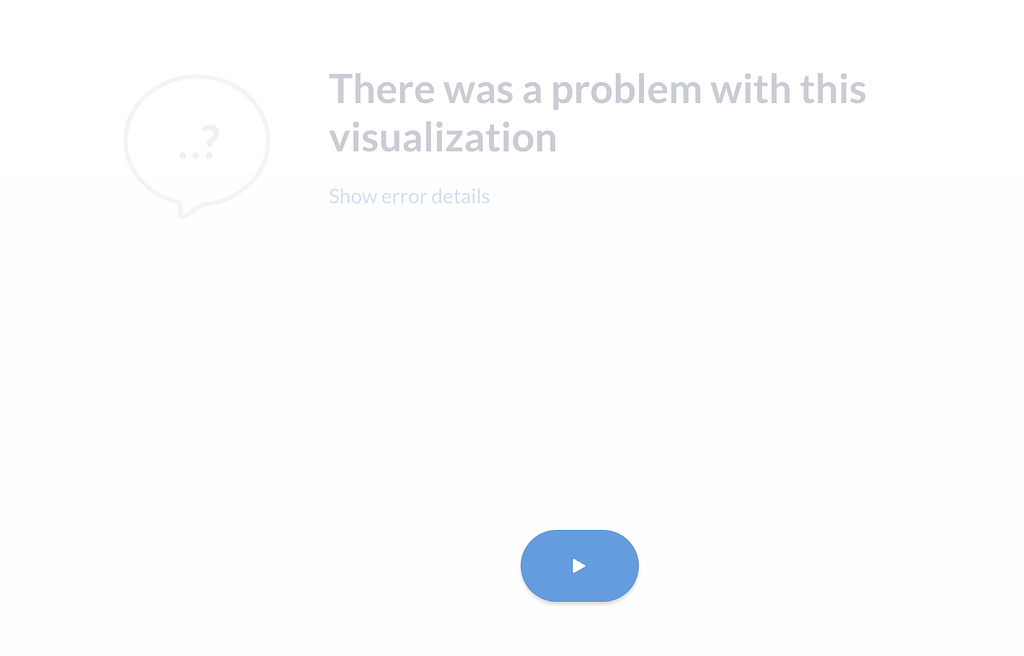 [Bug] There was a problem with this visualization - Bug reports - Metabase Discussion