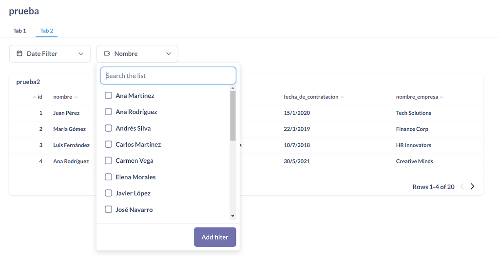 The dropdown list does not work when I use the same query to parameterize it differently - Bug ...