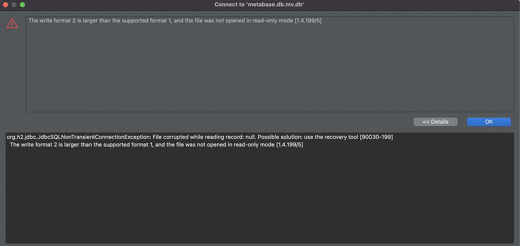 Reading Metabasedbmvdb File With Dbeavor Get Help Metabase Discussion