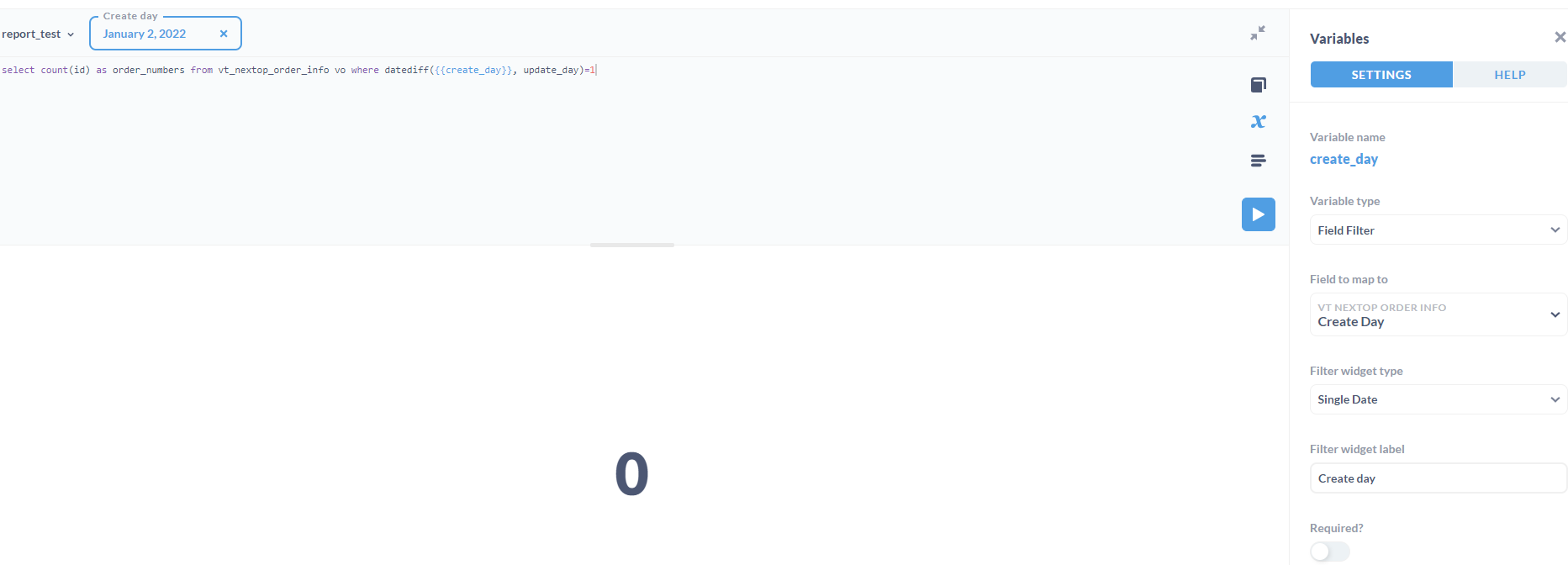 Mysql Datediff Createday Createday Variable Use Like This Query Nothing Get Help
