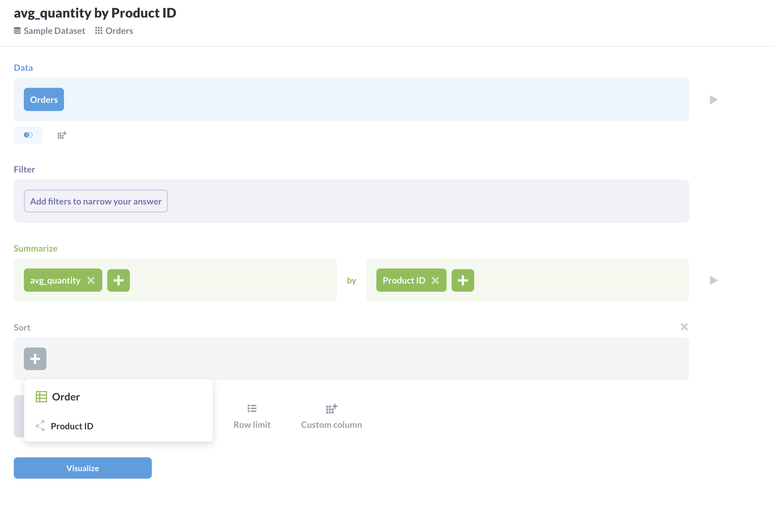 Sorting On Custom Expressions Column Get Help Metabase Discussion