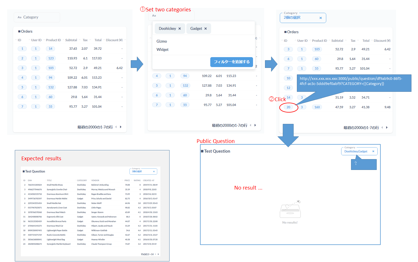 How To Pass Filter Values To Open ions Metabase Discussion