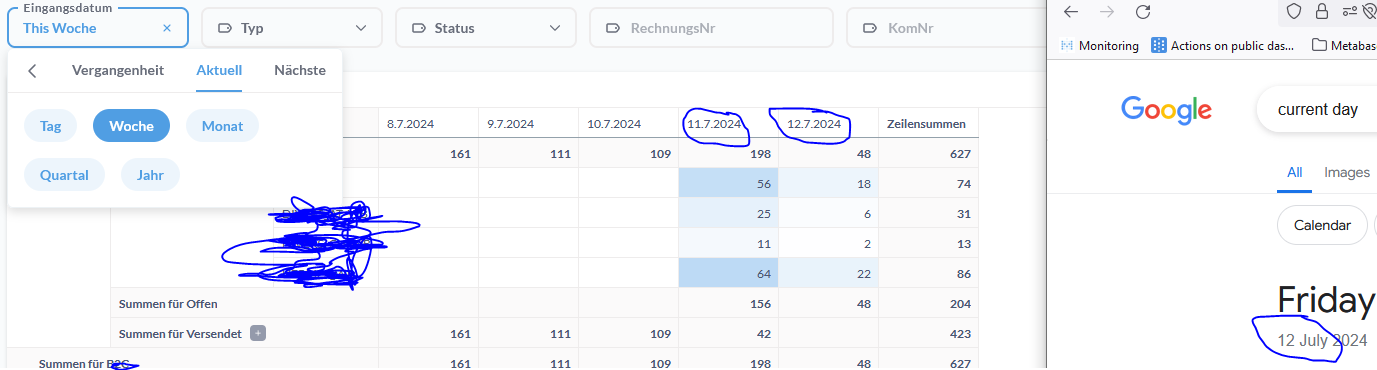 Error on Current Day Filtering in Pivot Tables for Versions 50.9, 50.10, and 50.11 - Bug reports ...
