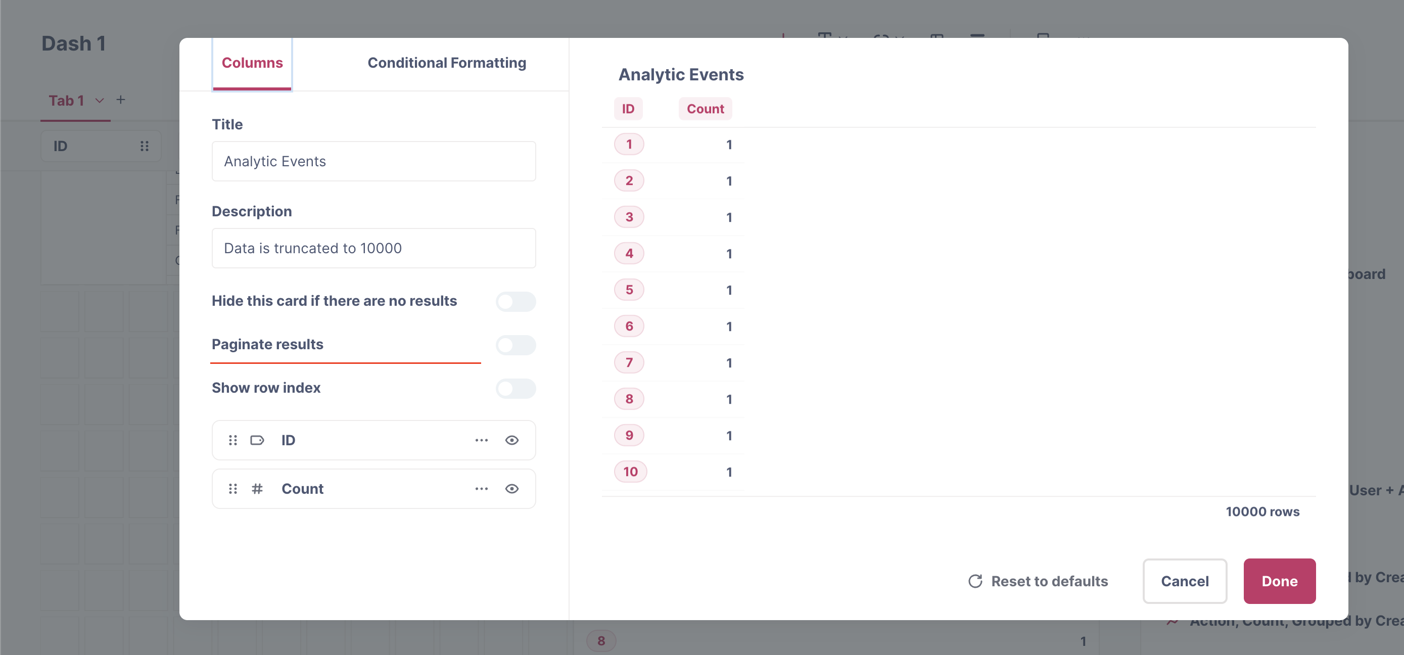 Pagination missing in embedded questions after upgrade to v0.56.4 - Get Help - Metabase Discussion